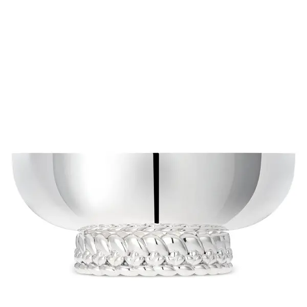 Christofle Babylone Large Silverplated Bowl