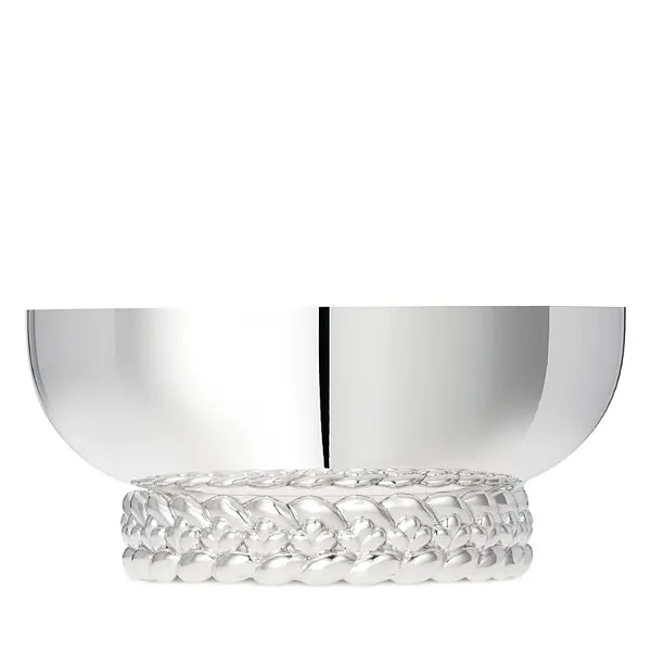 Christofle Babylone Small Silverplated Bowl - Silver