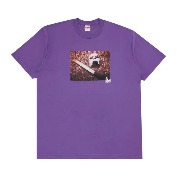 Supreme Mf Doom Tee 'dusty - Purple