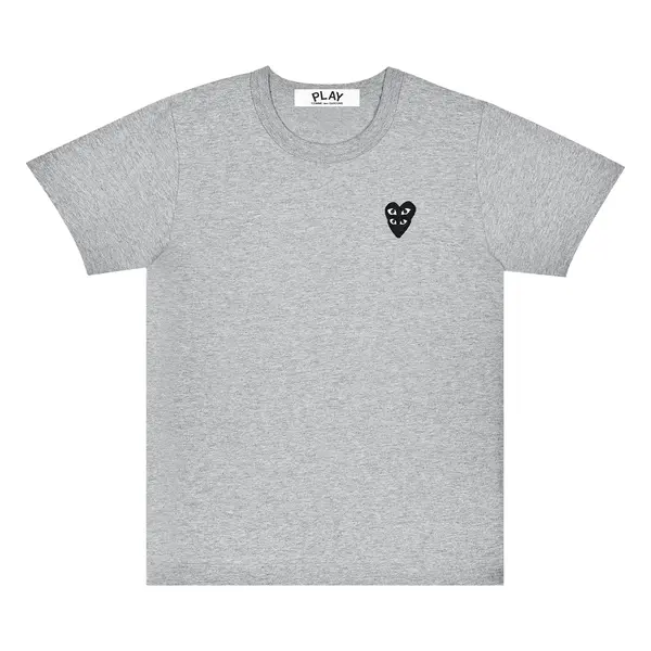 Play Comme Des Garcon Layered Heart T-shirt - Grey