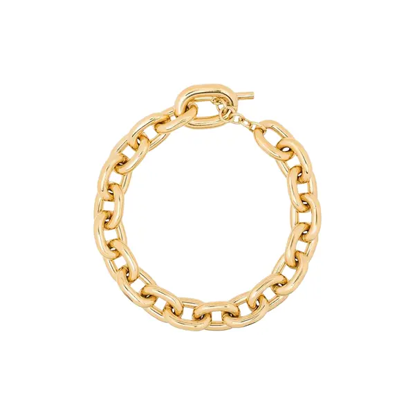 Rabanne Chain Link Choker - Gold
