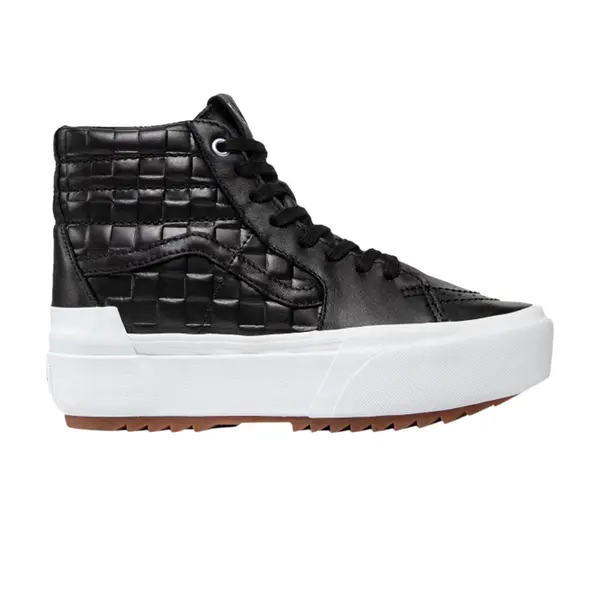 VANS Sk8-hi Stacked Embossed Checkerboard Sneakers