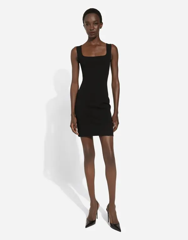 Dolce & Gabbana Short Jersey Sheath Dress