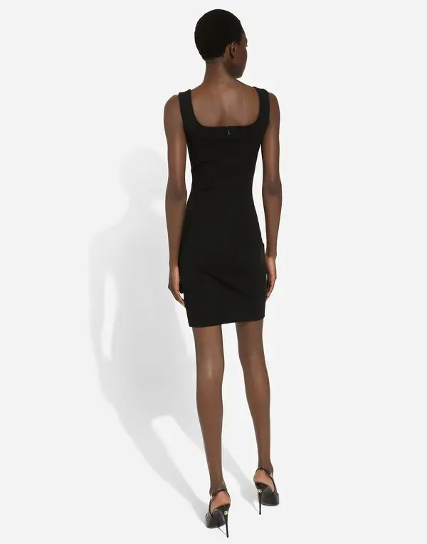 Dolce & Gabbana Short Jersey Sheath Dress