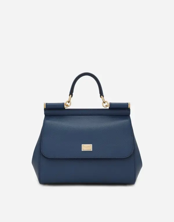 Dolce & Gabbana Large Sicily Handbag - Blue