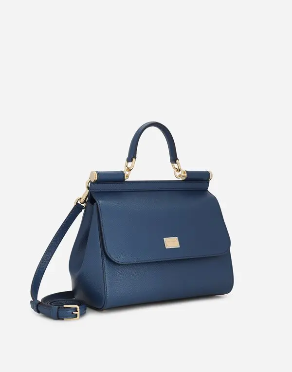 Dolce & Gabbana Large Sicily Handbag - Blue