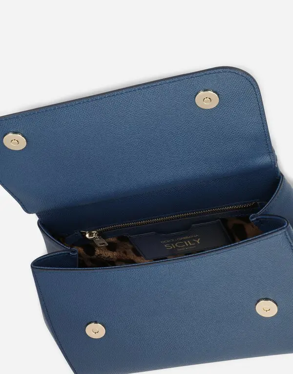 Dolce & Gabbana Large Sicily Handbag - Blue