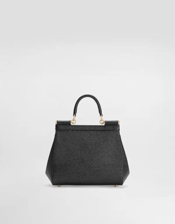 Dolce & Gabbana Small Sicily Handbag - Black