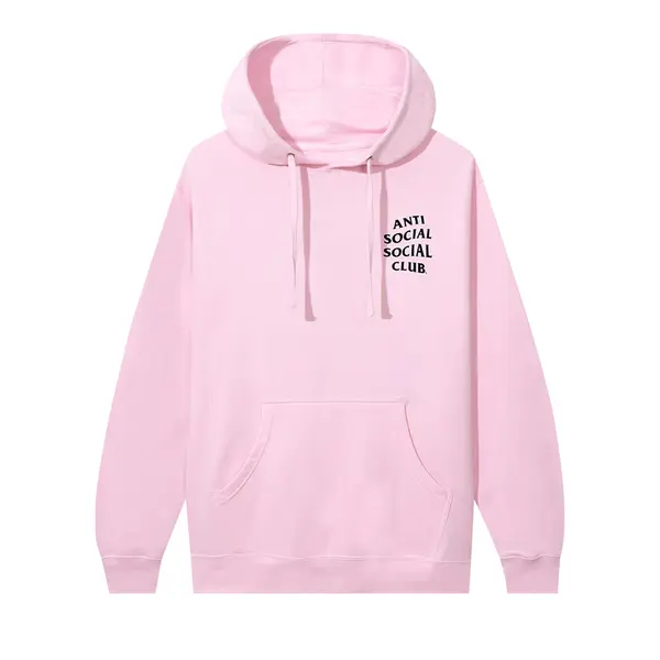 Anti Social Social Club Mind Games Hoodie Pink Editorialist