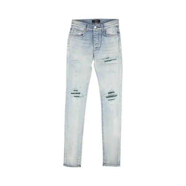 Amiri Bandana Mx1 Denim Jeans - Blue