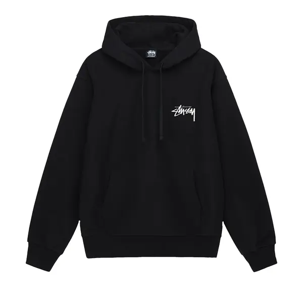 StÜssy 8 Ball Fade Hoodie - Black
