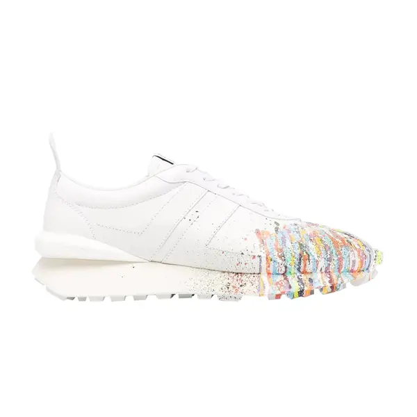 LANVIN Gallery Dept. X Bumper Runner "paint Drip - White