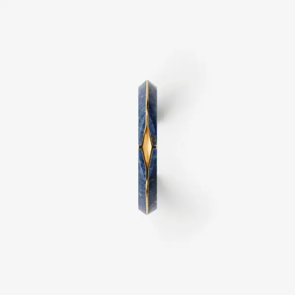 Burberry Lapis Hollow Cuff - Gold/blue