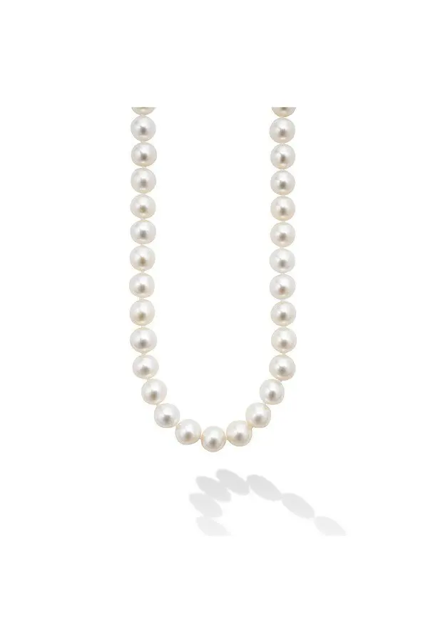 Lagos Luna Large Pearl Necklace - Gold