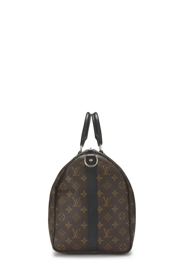 LOUIS VUITTON Monogram Macassar Keepall Bandouliere 45