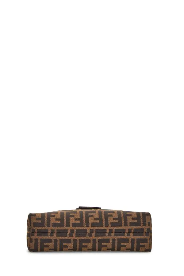Fendi Zucca Canvas Shoulder Bag