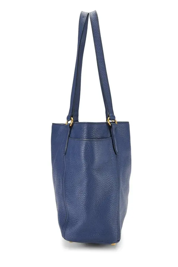 Prada Vitello Daino Side Pocket Tote