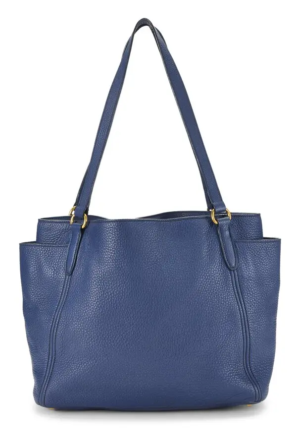 Prada Vitello Daino Side Pocket Tote
