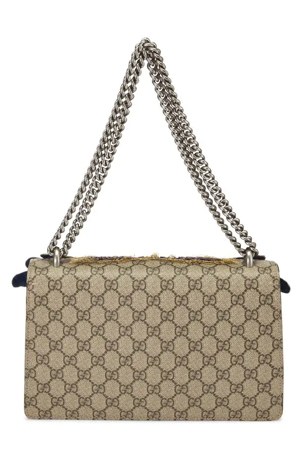 Gucci Embroidered Dionysus Shoulder Bag - Brown