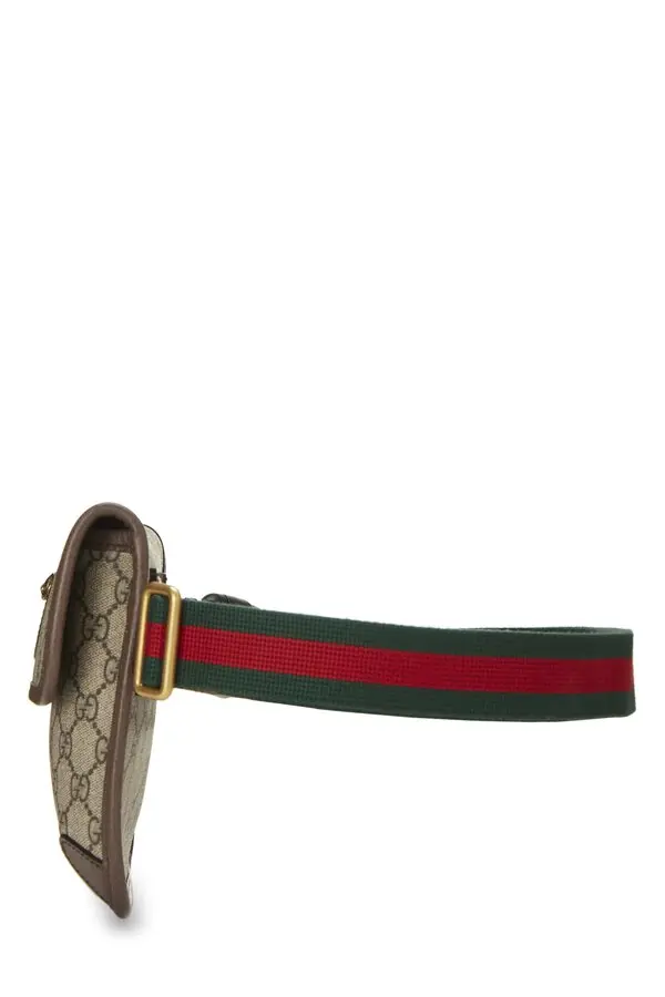 Gucci Original Gg Supreme Neo Vintage Belt Bag - Brown