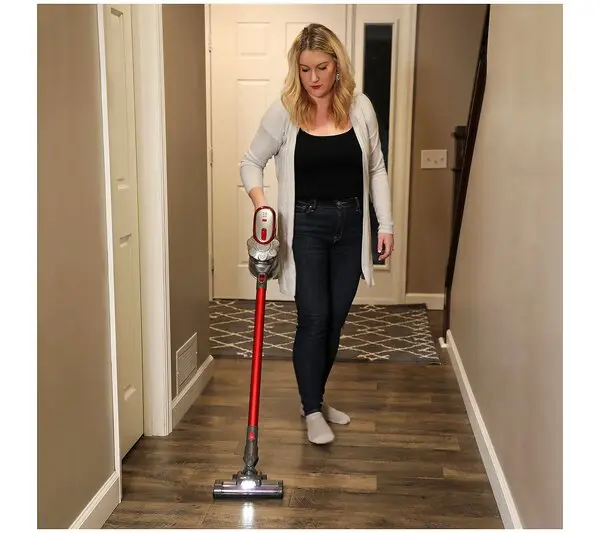 ATRIX Rapid Red Cordless Stick Vacuum