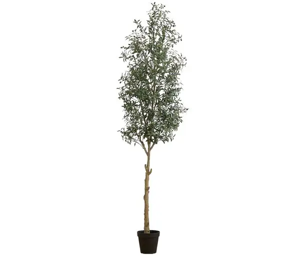NEARLY NATURAL 10-ft Artificial Olive Tree