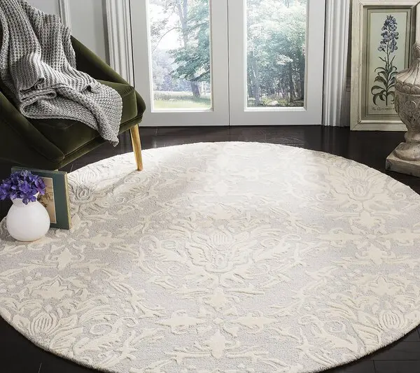 SAFAVIEH Blossom 107 Series 6' X 6' Round - One-color