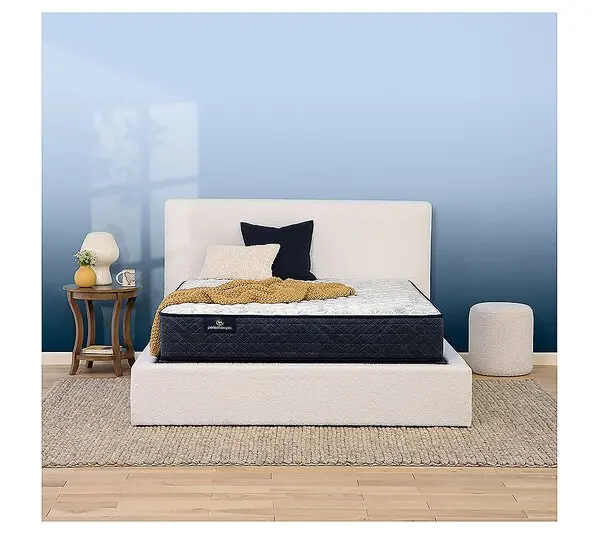 SERTA Adoring Night 10.5' Firm Mattress Set -qu En - One-color