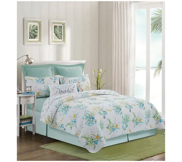 VALERIE PARR HILL Marlowe Sound King Quilt Set Valerie - One-color