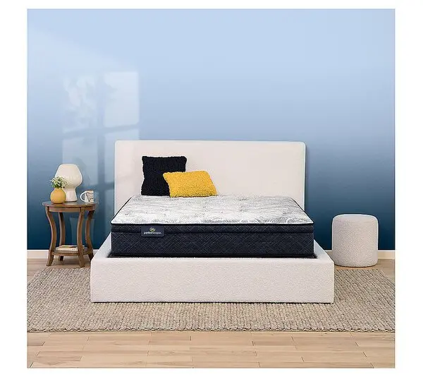 SERTA Adoring Night 11' Plush Et Mattress Set Win Xl - One-color