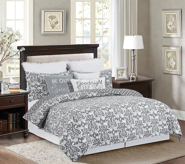 VALERIE PARR HILL Heather King Quilt Set Valerie - One-color
