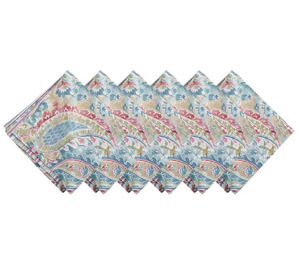 VALERIE PARR HILL Maisie Napkin Set Of 6 Valerie - One-color
