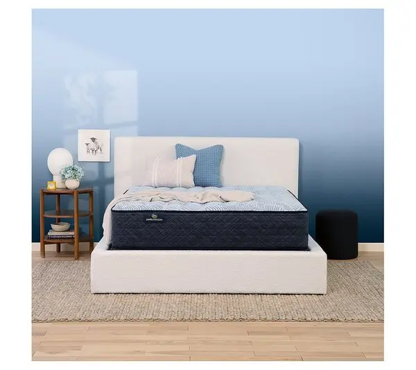 SERTA Blue Lagoon Nights 13.5' Medium Mattress Et -cal King - One-color