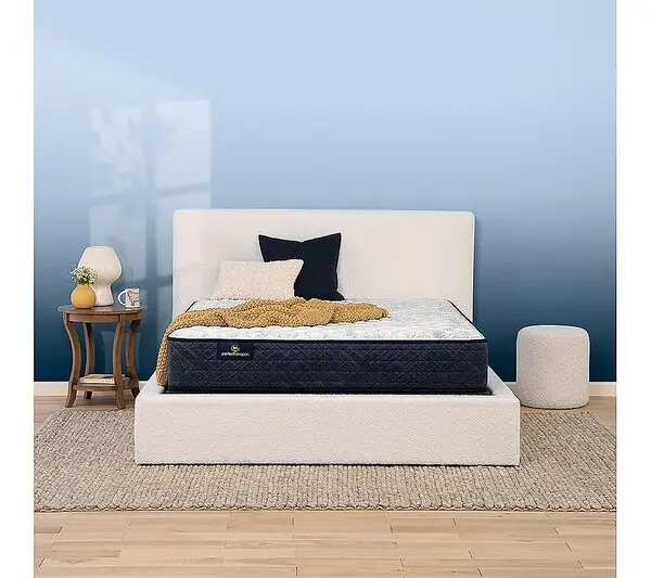 SERTA Adoring Night 10.5' Firm Mattress Set -ki G - One-color