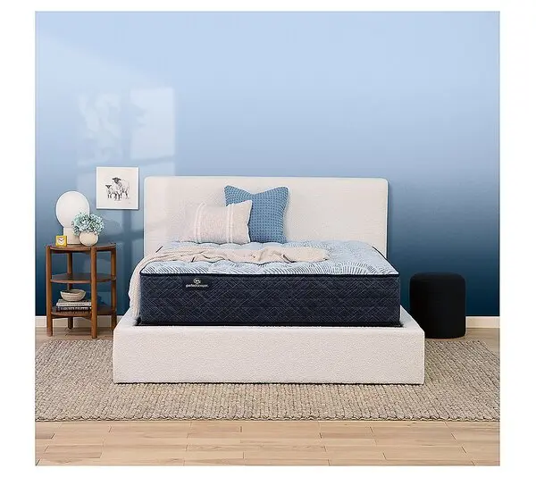 SERTA Blue Lagoon Nights 13.5' Medium Mattress Et -twin - One-color