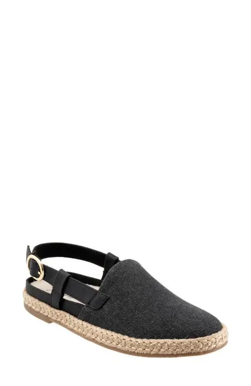 Trotters Paisley Slingback Espadrille Flat