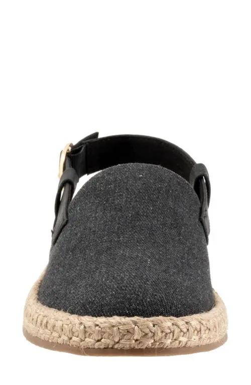 Trotters Paisley Slingback Espadrille Flat