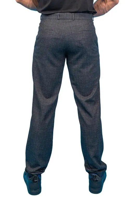 MACEOO Squared Stretch Flat Front Trousers