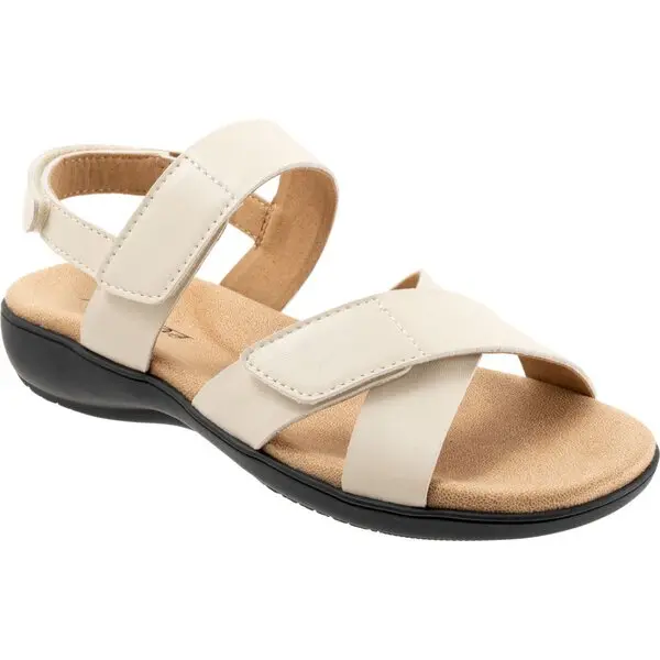 Trotters River Slingback Sandal - Ivory