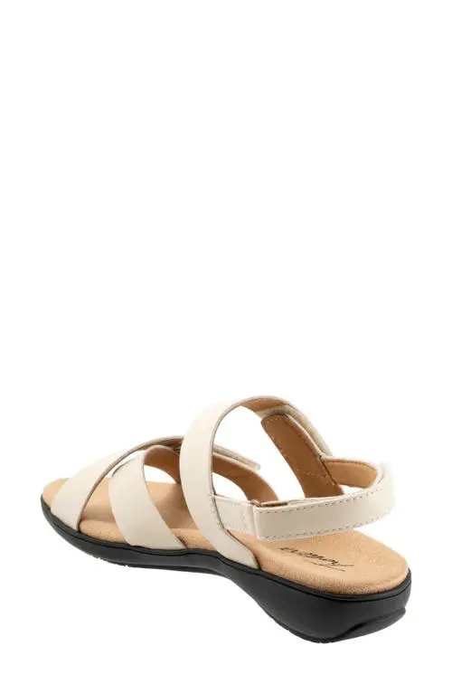 Trotters River Slingback Sandal - Ivory