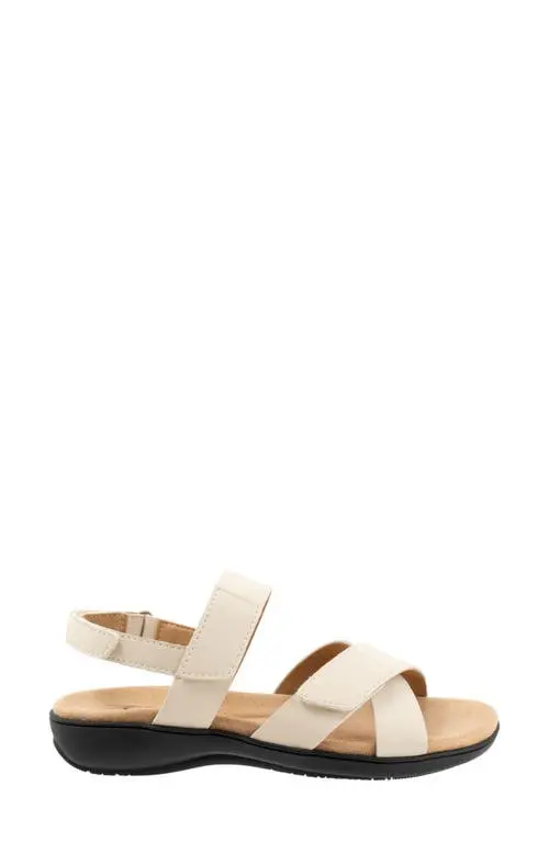 Trotters River Slingback Sandal - Ivory