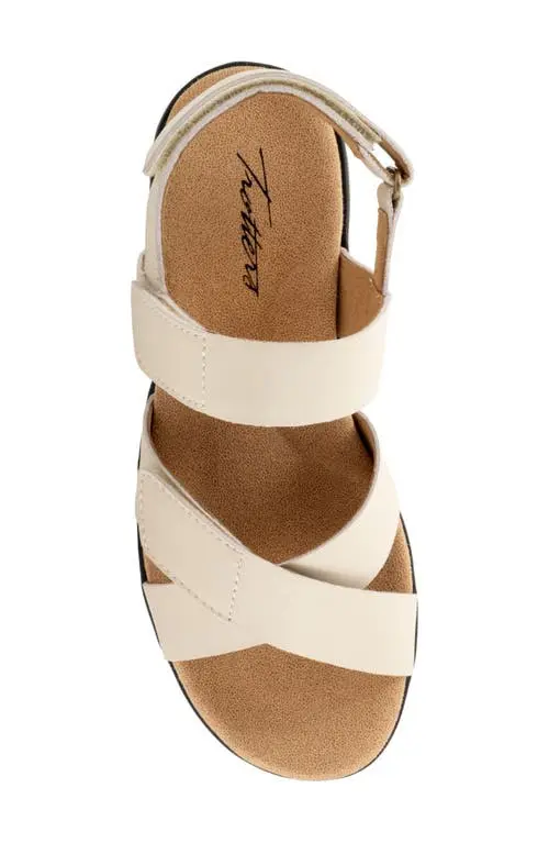 Trotters River Slingback Sandal - Ivory