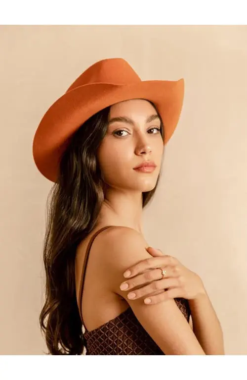 MODERN MONARCHIE Texan Embellished Wool Cowboy Hat