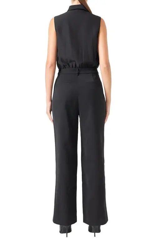 Endless Rose Ruffle Sleeveless Jumpsuit