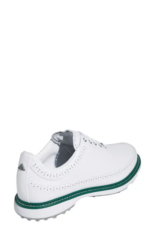 Adidas Mc80 Spikeless Golf Shoe - White/silver/collegiate Green