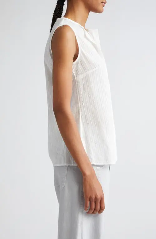 Eleventy Textured Sleeveless Shirt