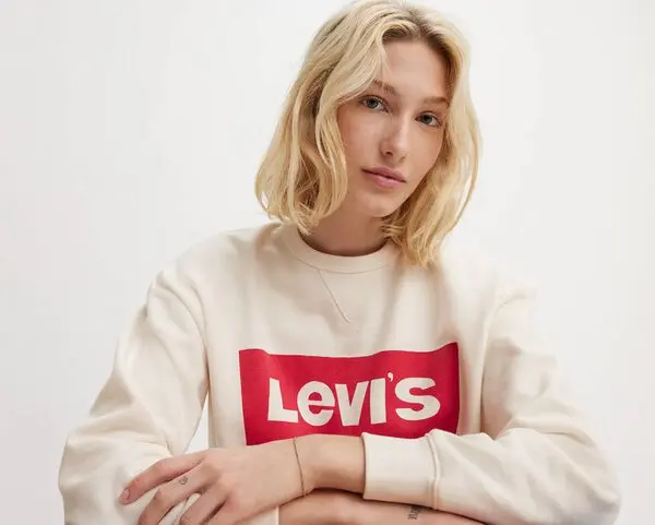 LEVI'S Graphic Signature Crewneck Sweatshirt