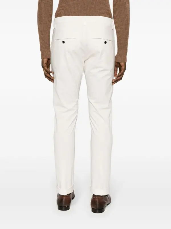 DONDUP Gaubert Slim-fit Chinos - White