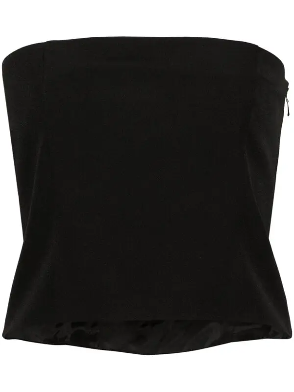 Gauge81 Tona Strapless Top - Black