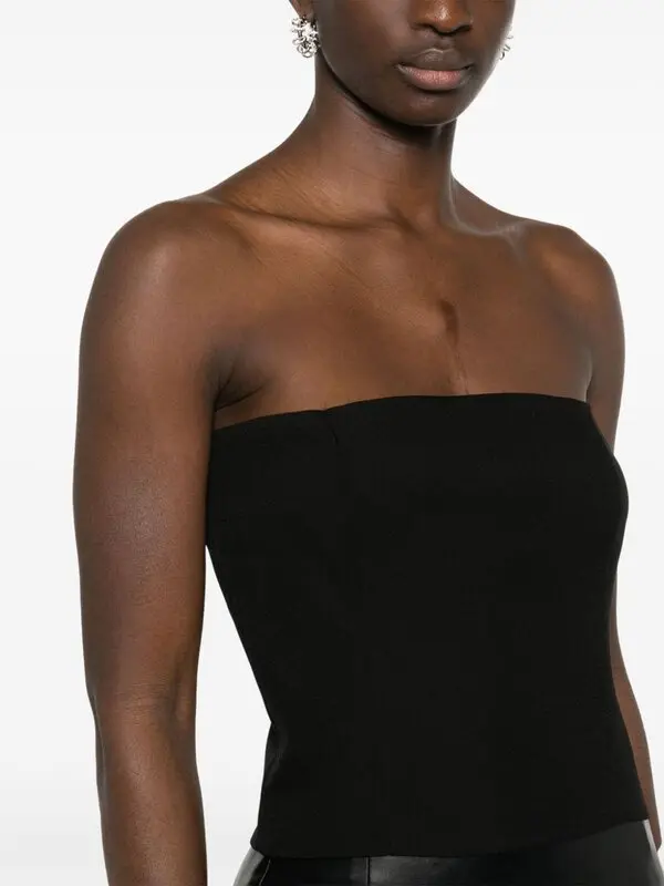 Gauge81 Tona Strapless Top - Black